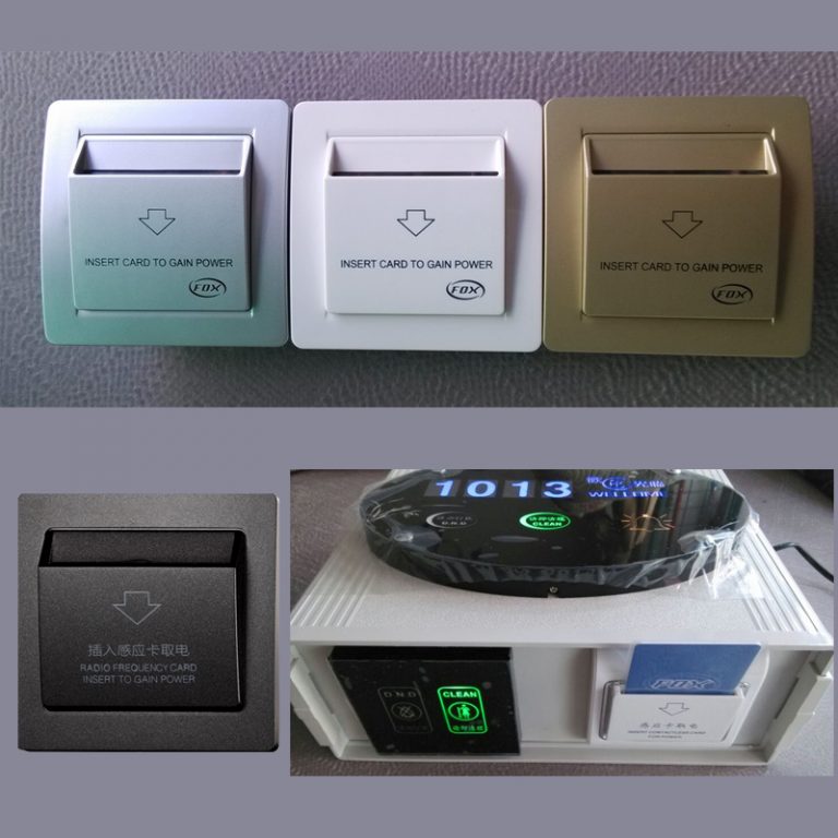 FES-303 hotel key card light switch – FOX TECH